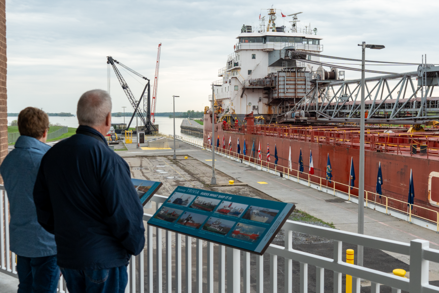 The lore of St. Lawrence Seaway is preserved at Eisenhower Lock ...
